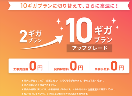 さらば、NURO光 2ギガ。新たな10ギガ光回線の乗り換え先は？ | ビビーノ・ワイン